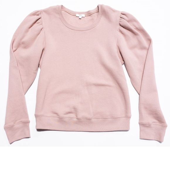 A.L.C. | Sweaters | Alc Sweatshirt Womens Large Puff Sleeve Crew Neck ...